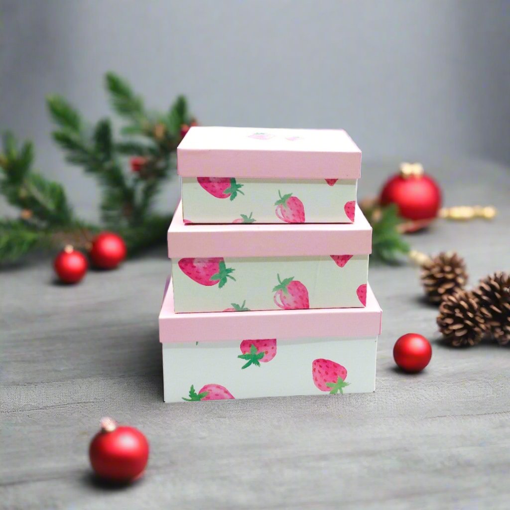 Elegant Stackable Gift Box Set 3pcs – Cut Price South Africa