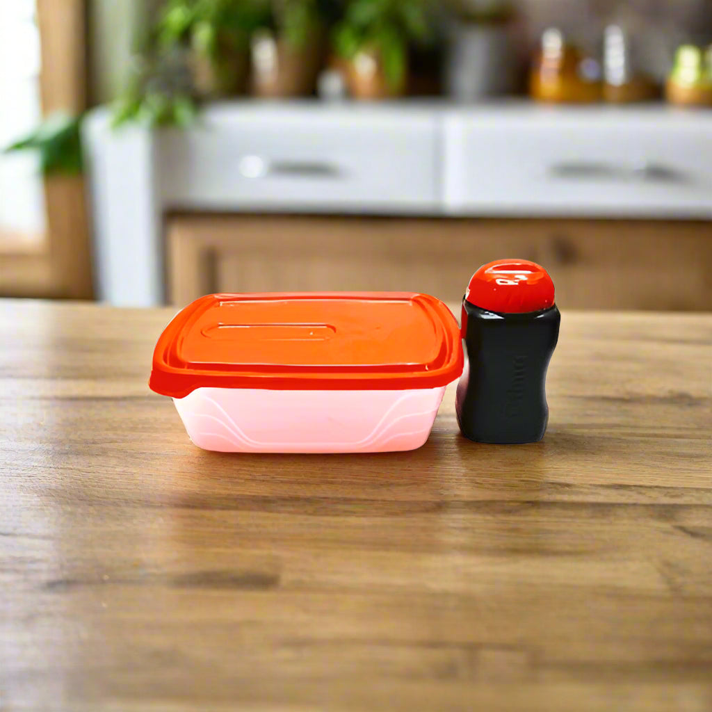 Otima Snap It Set 1.2L lunchbox & 250mL Bottle – Cut Price South Africa