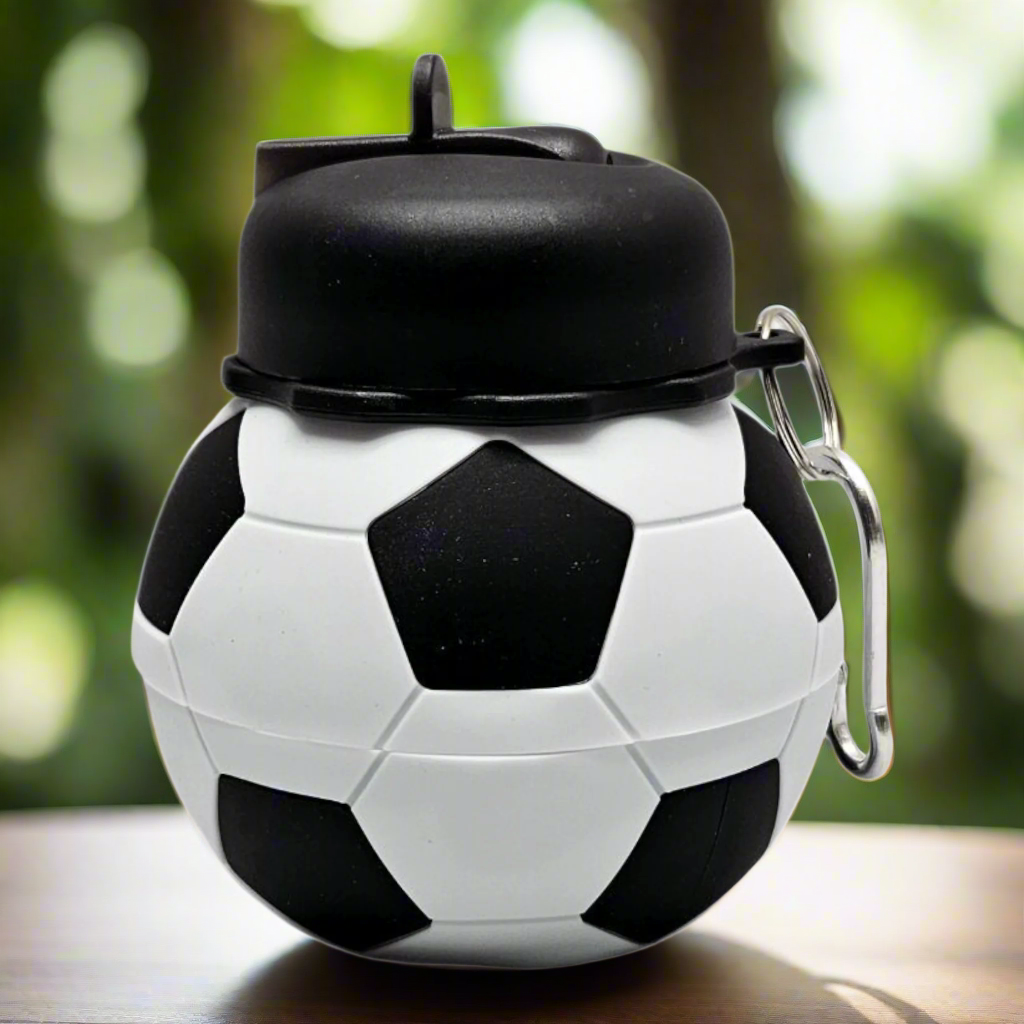 Foldable Soccer Ball Bottle 18*9cm – Cut Price South Africa