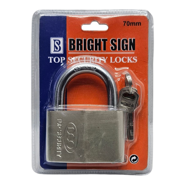 BRIGHT SIGN Top Security Lock 70mm – Cut Price South Africa