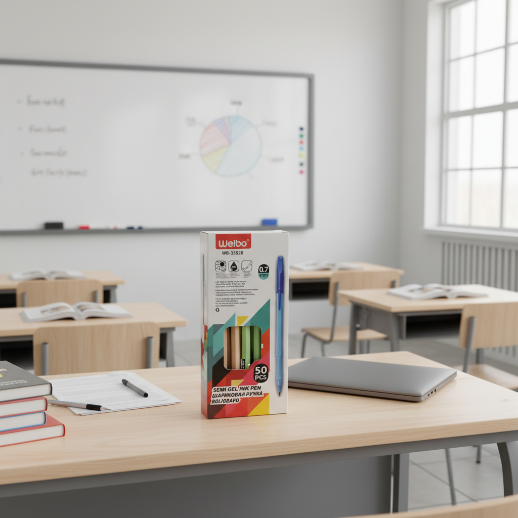 Weibo WB-55528 Semi Gel Ink Pens. 50's – Cut Price South Africa