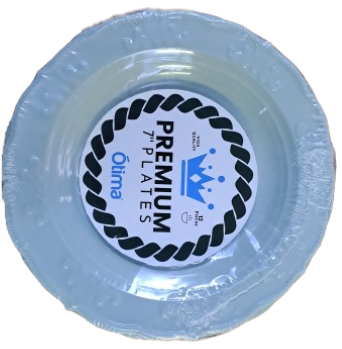 OTIMA Premium 7" Plastic Plates 12 piece – Cut Price South Africa