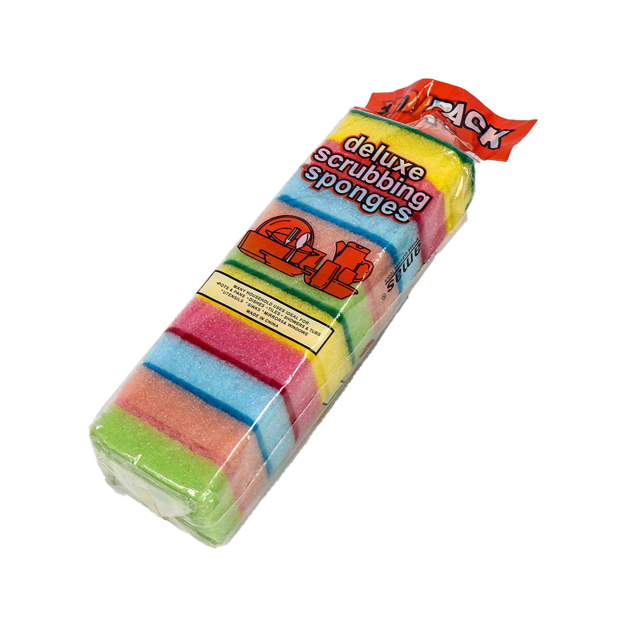 Kitchen Sponge Scourer's 10 Piece – Cut Price South Africa